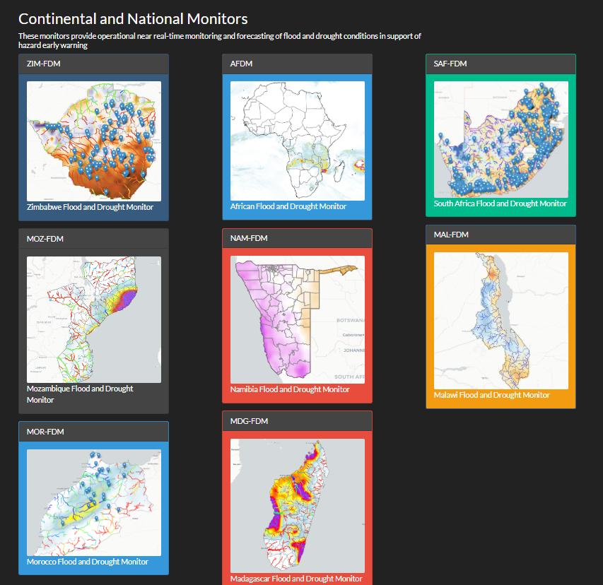 New and Improved African Flood and Drought Monitoring and Early Warning ...